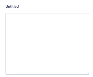 Paragraph Text - Gravity Forms Documentation