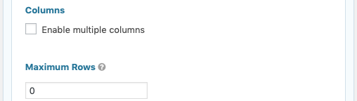 List Gravity Forms Documentation