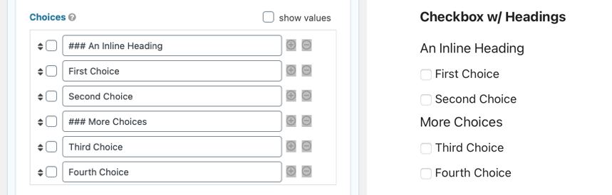 gform_field_choice_markup_pre_render - Gravity Forms Documentation
