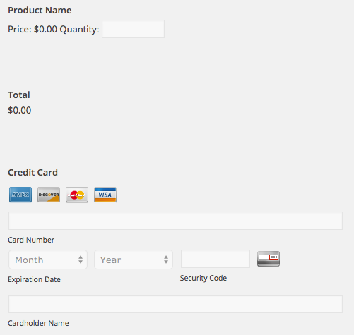Setting Up a Stripe Compatible Form - Gravity Forms