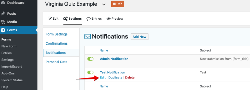 Sending Notifications To Multiple Recipients- Gravity Forms