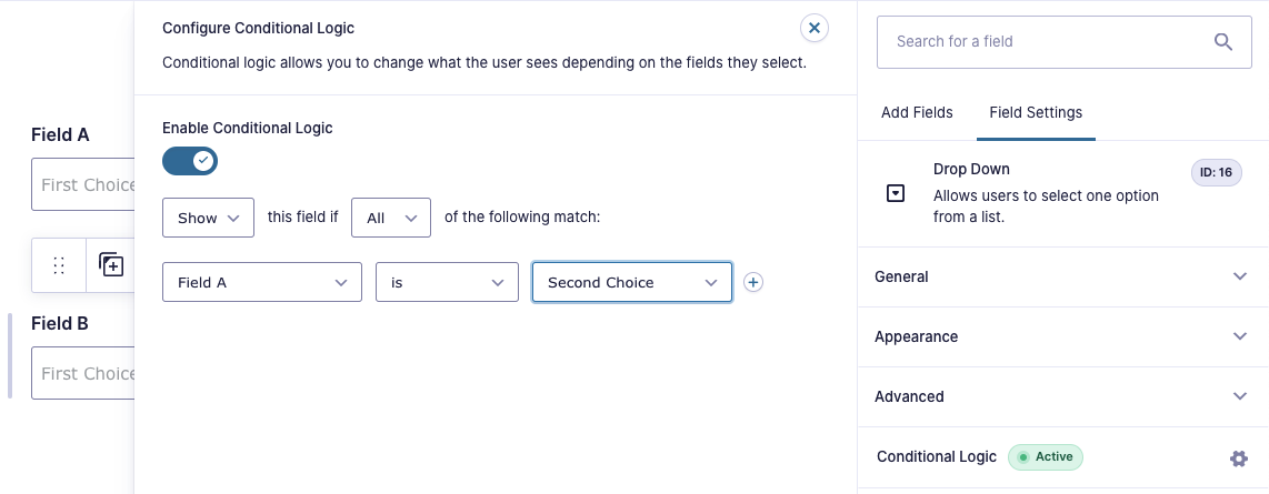 Nested Conditional Logic Limitations - Gravity Forms Documentation