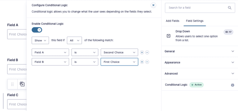 Nested Conditional Logic Limitations - Gravity Forms Documentation
