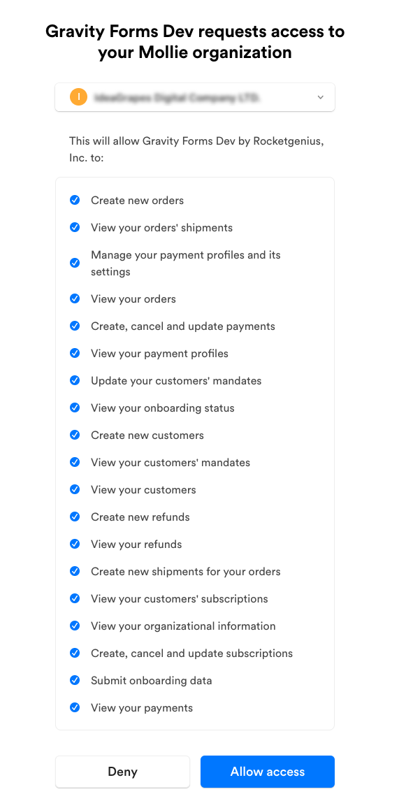 Setting up the Mollie Add-on - Gravity Forms Documentation