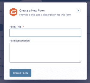 Create a New Form - Gravity Forms Documentation