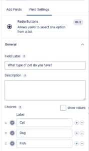 Enabling Conditional Logic For A Field - Gravity Forms Documentation