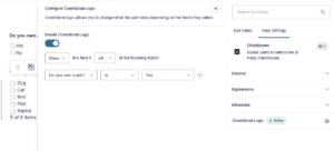 Enabling Conditional Logic For A Field - Gravity Forms Documentation