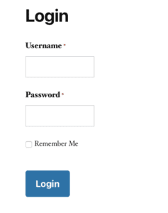 User Registration Add-On Login Widget - Gravity Forms Documentation
