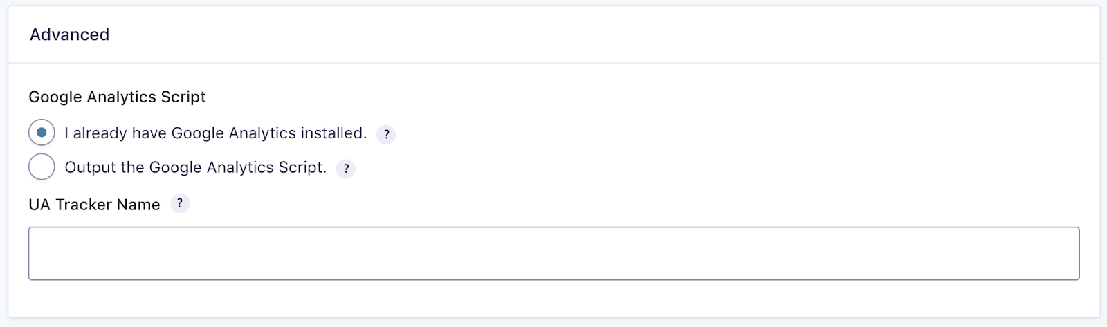 Setting up the Google Analytics Add-On - Gravity Forms Documentation
