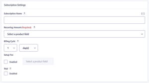 Stripe Feed Settings Reference - Gravity Forms Documentation