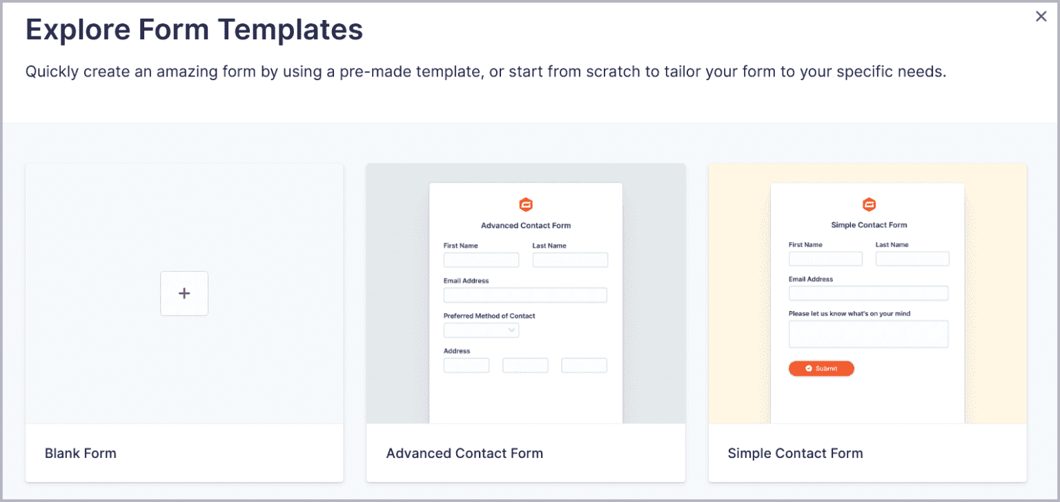Using the Gravity Forms Template Library