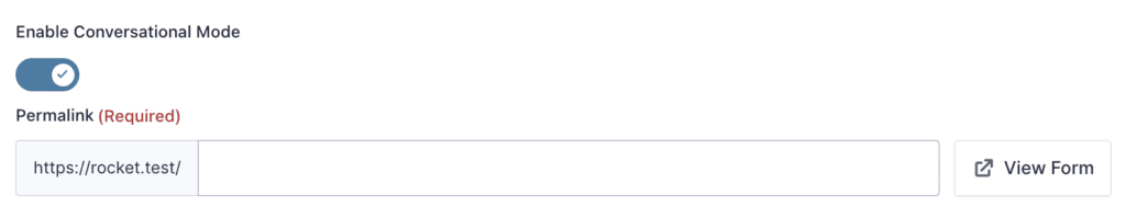 Setup Guide: Conversational Forms Add-on