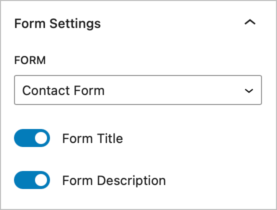 Gravity Forms Block Settings - Gravity Forms Documentation Gravity Forms Block Settings - Gravity Forms Documentation