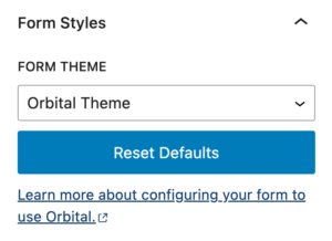 Form Themes and Style Settings - Gravity Forms Documentation