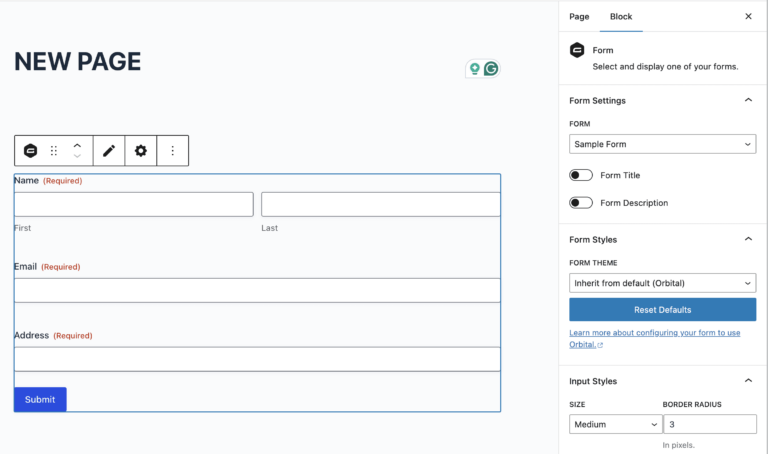 Form Themes and Style Settings - Gravity Forms Documentation