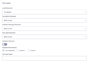 Form Settings - Gravity Forms Documentation