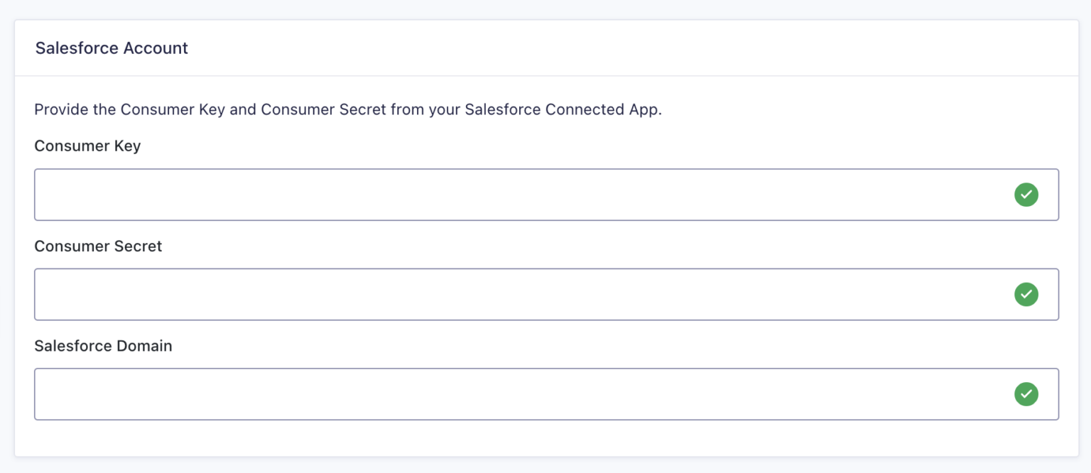 How to connect to Salesforce using manual configuration - Gravity Forms ...