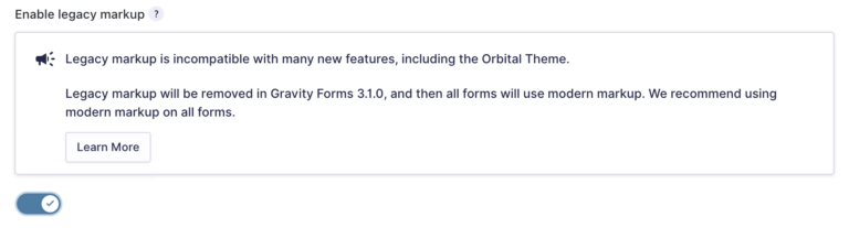 About Legacy Markup - Gravity Forms Documentation