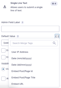 How To Populate A Field With A Default Value - Gravity Forms Documentation