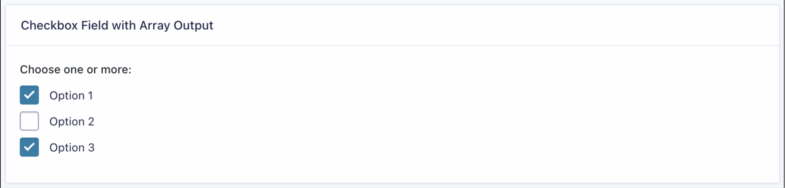 Checkbox Field Type - Gravity Forms Documentation