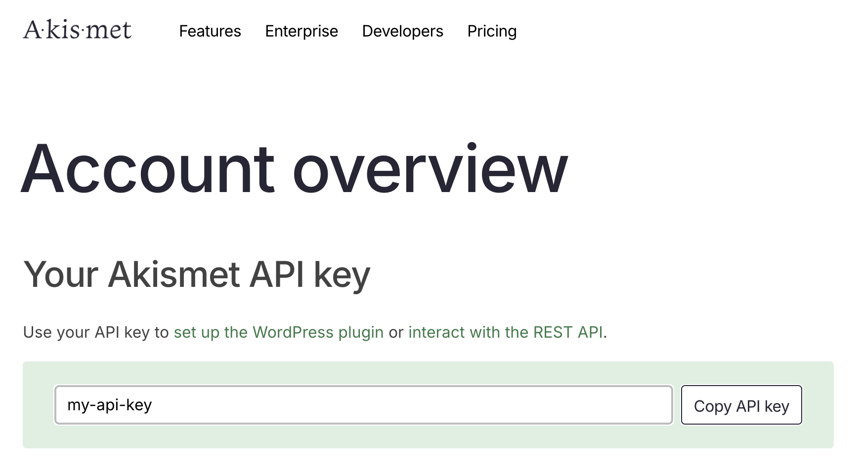 Setting up the Akismet Add-On - Gravity Forms Documentation